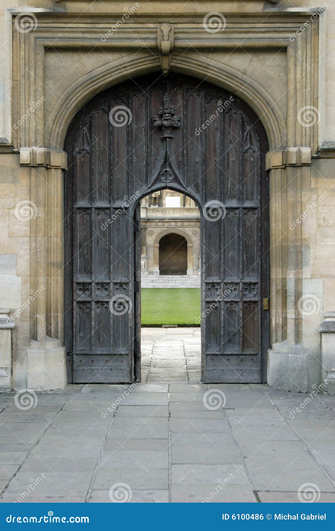Gothic doors 4 stock photo. Image of knob, great, detail - 6100486