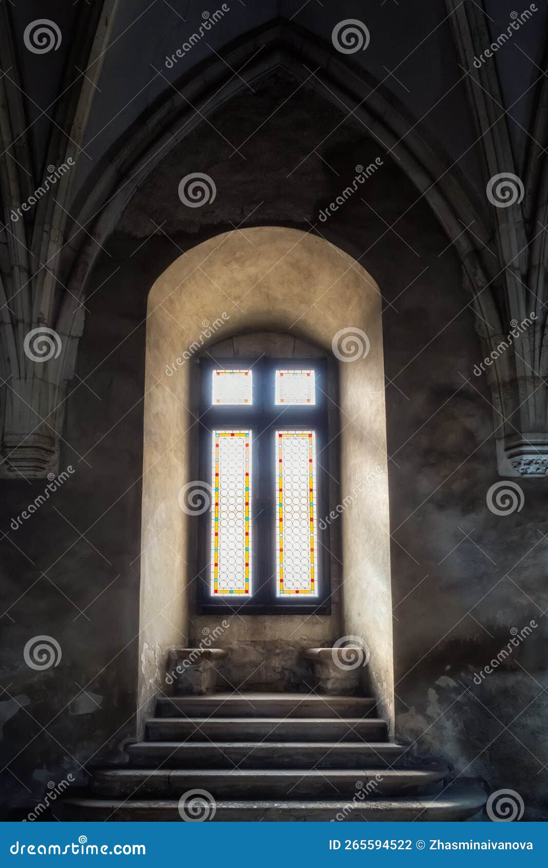 Gothic Elements within the Corvin Castle in Hunedoara Editorial ...