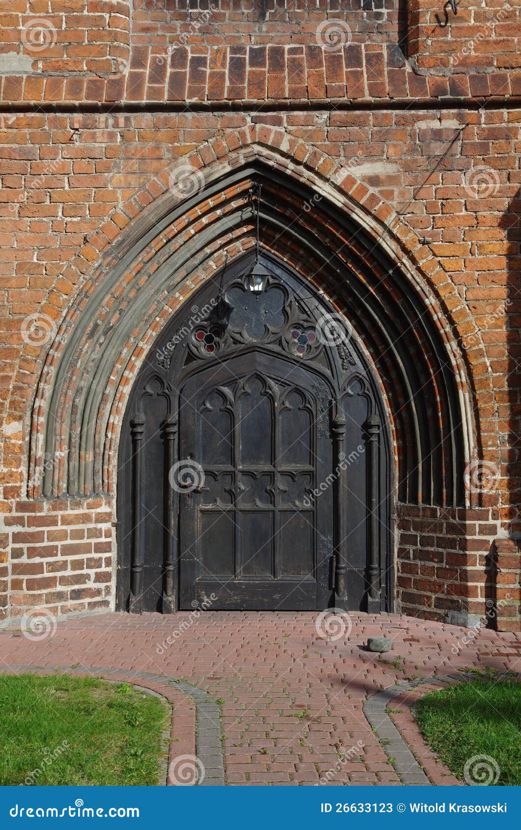 Gothic gate stock image. Image of architecture, history - 26633123