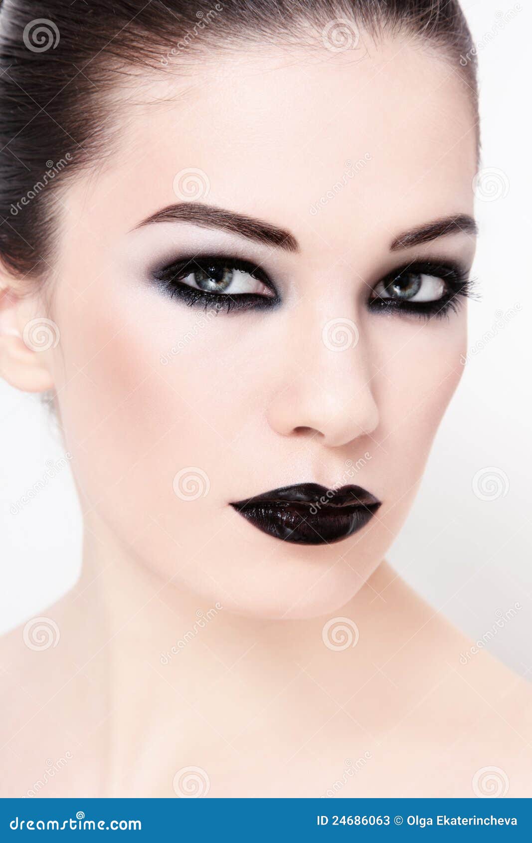 Gothic glamour stock image. Image of female, seductive - 24686063