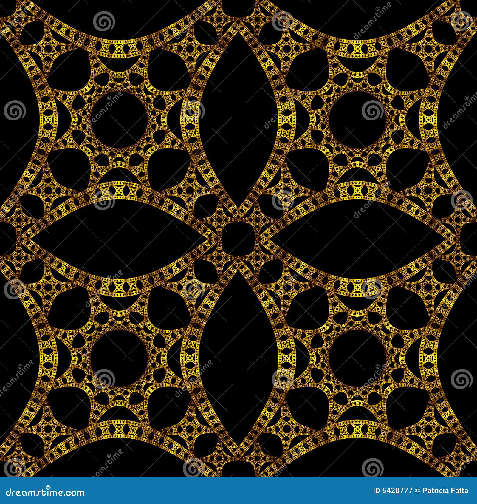 Gothic gold wallpaper stock illustration. Illustration of gold - 5420777