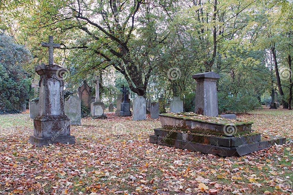Gothic graveyard stock photo. Image of church, tomb, death - 1491540