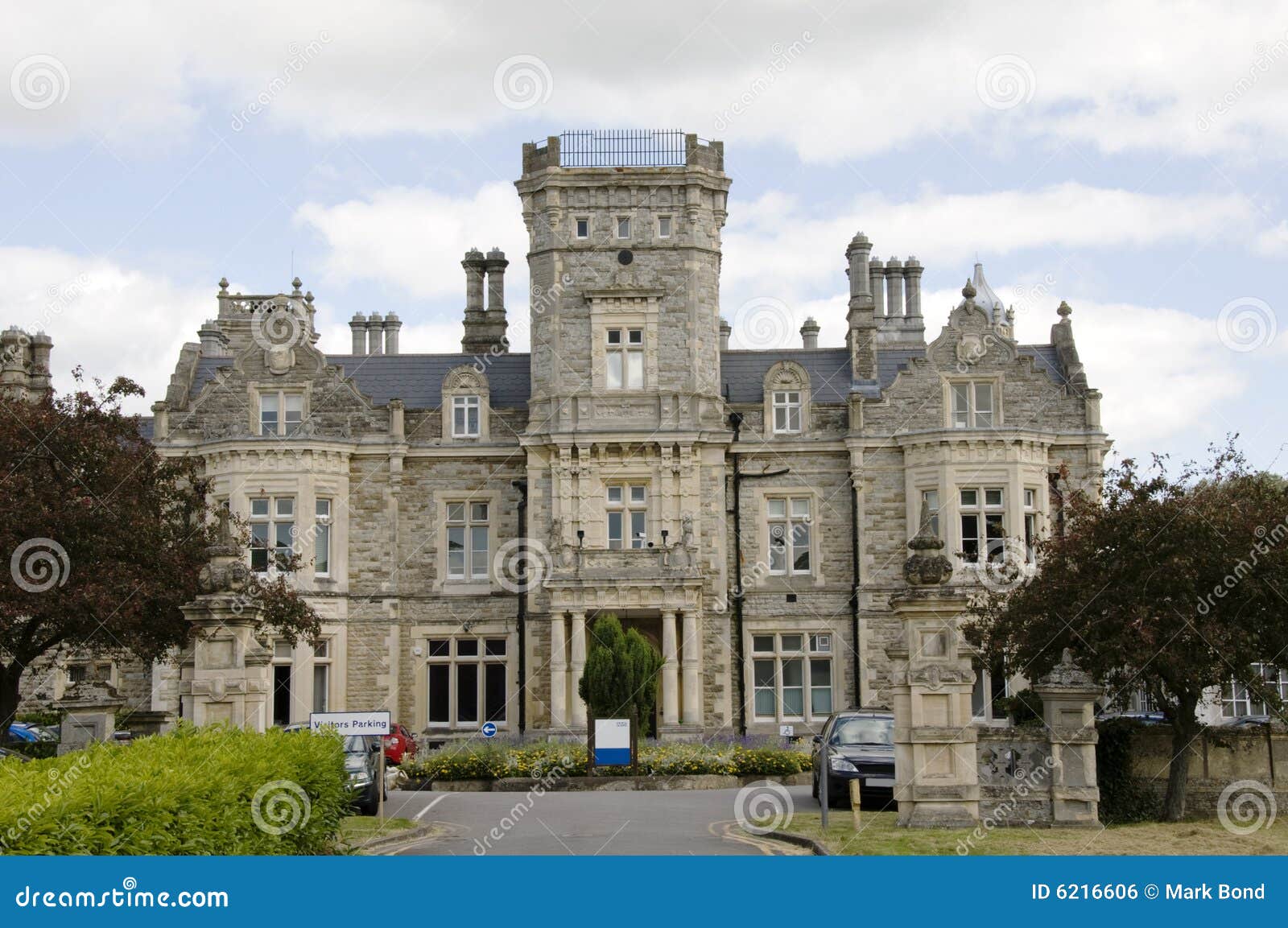 Gothic hall stock photo. Image of structure, home, landscaped - 6216606