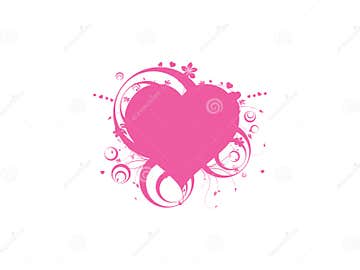 Gothic heart stock vector. Illustration of heart, white - 3936762