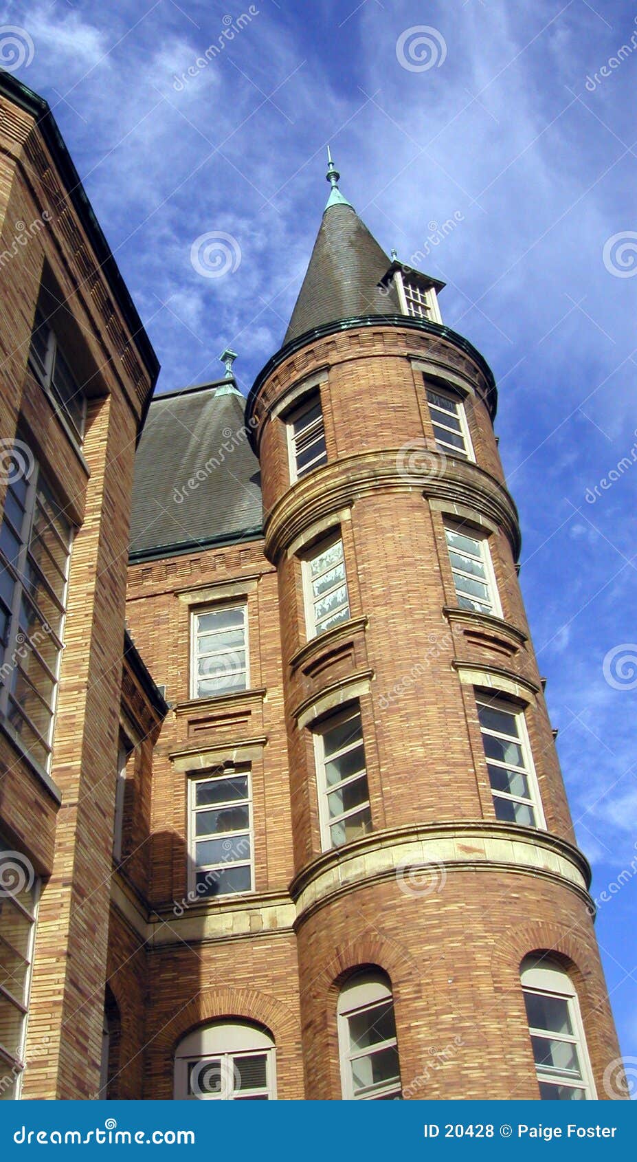 Gothic High stock photo. Image of highschool, school, turret - 20428