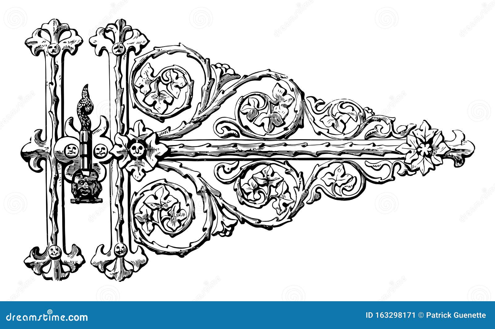 Totally Gothic Font Fonts Gradient Sans Serif Alphabet Letters ...