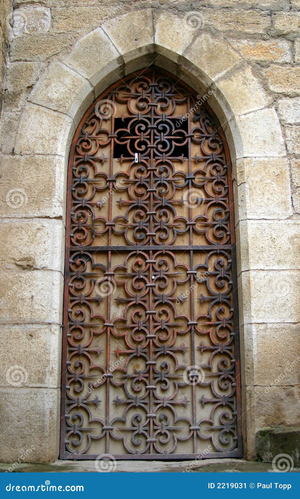 Gothic Medieval Door stock image. Image of entrance, doors - 2219031
