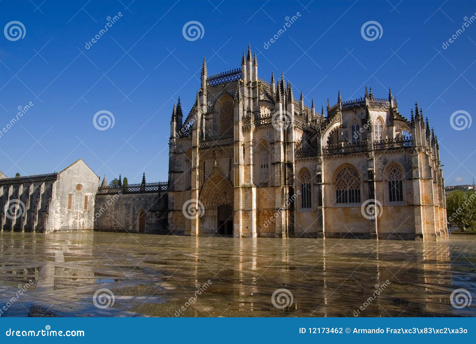 Gothic monastery stock photo. Image of vitoria, style - 12173462