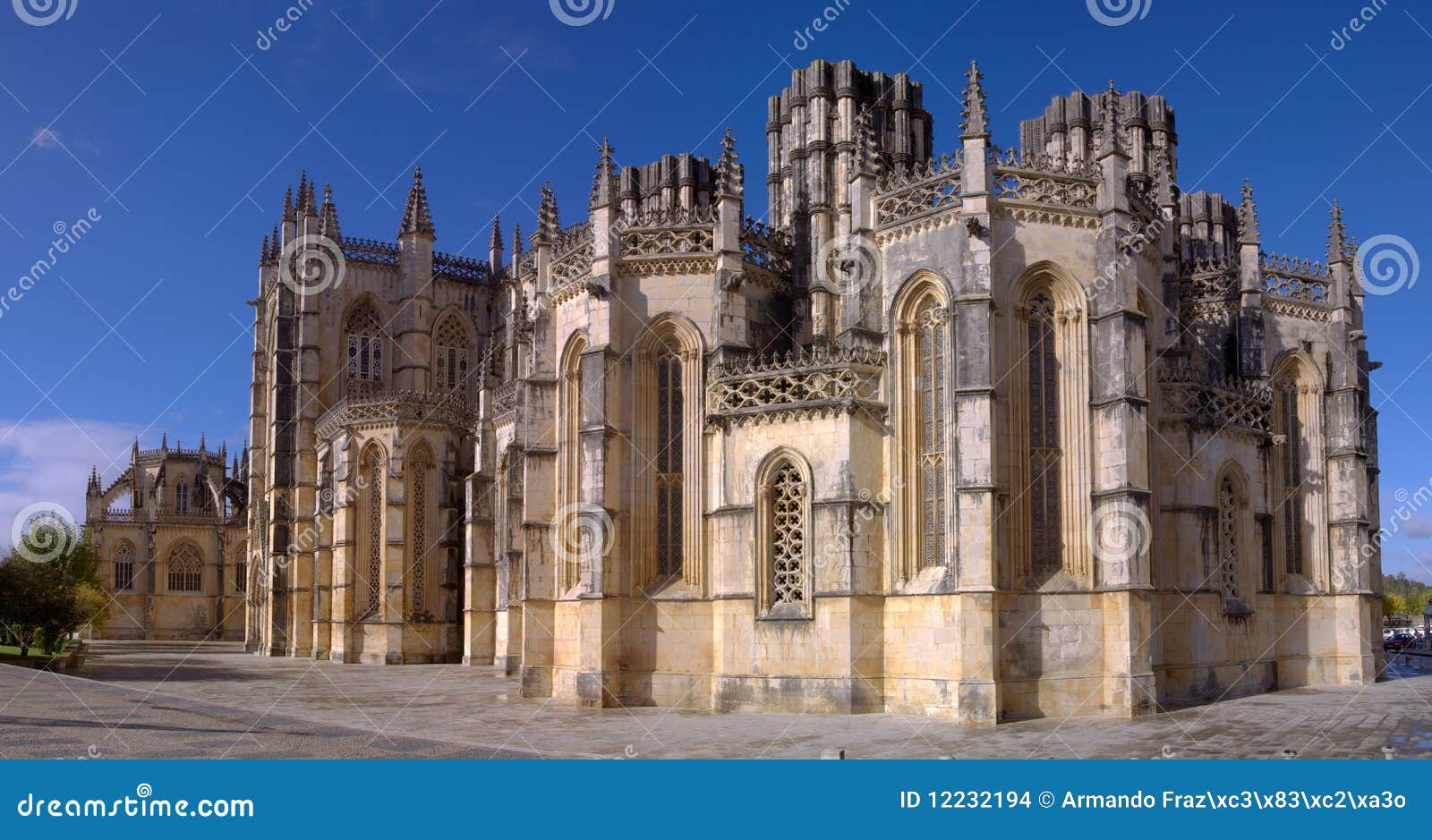 Gothic Monastery panorama stock photo. Image of heritage - 12232194