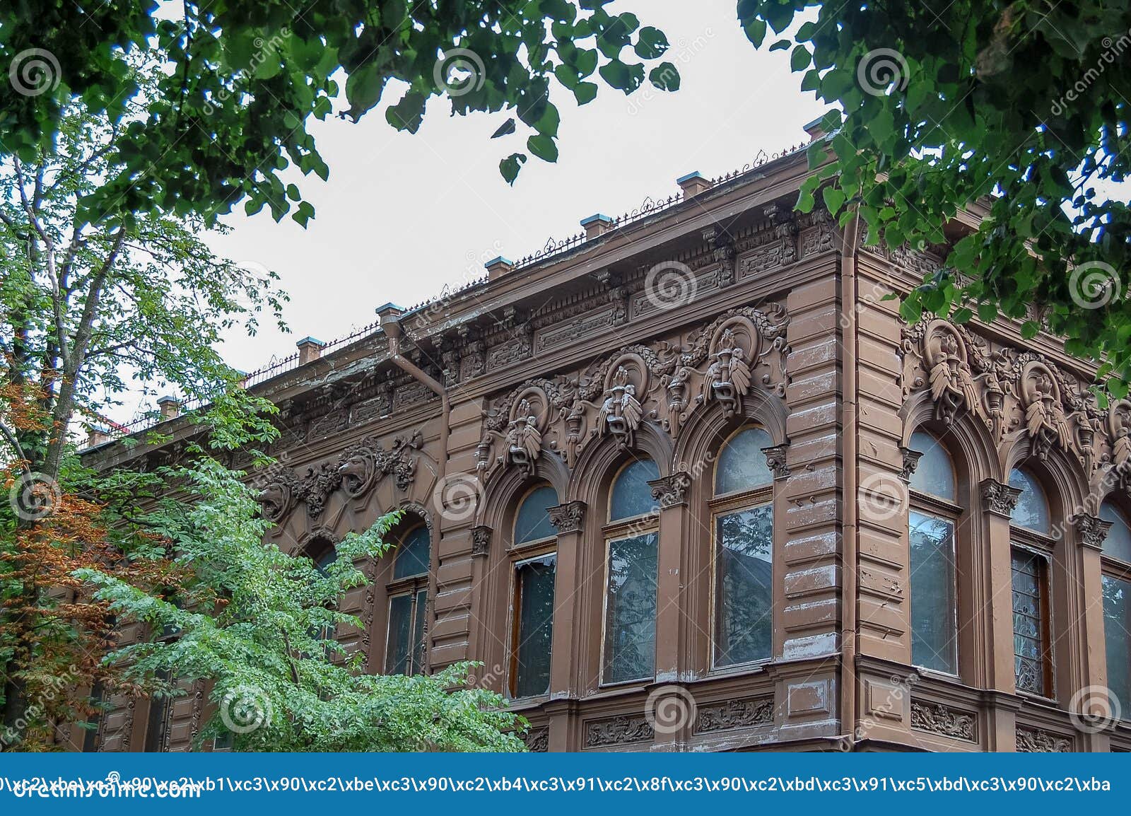 Gothic Old Town Architecture Building Stock Photo - Image of facade ...