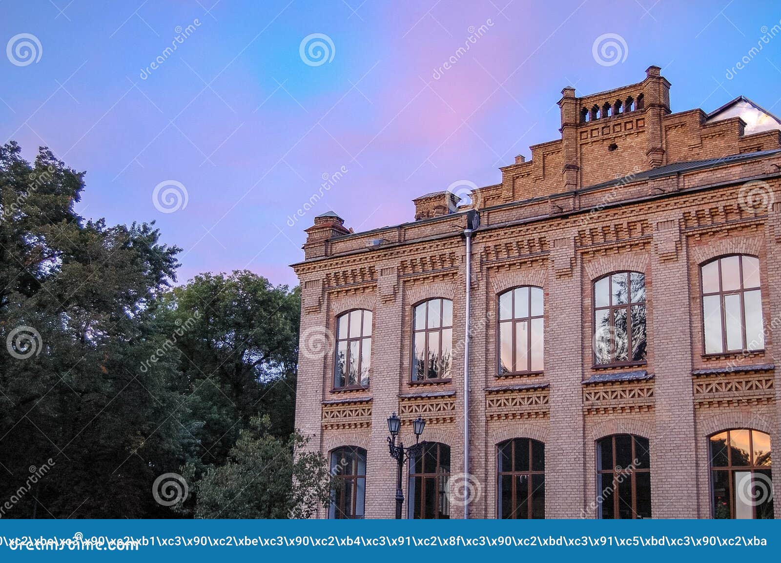 Gothic Old Town Architecture Building Stock Image - Image of ...