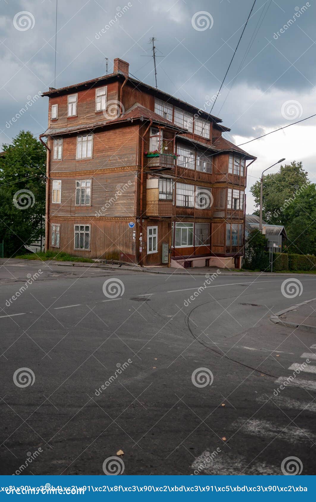 Gothic Old Town Architecture Building Stock Photo - Image of monument ...
