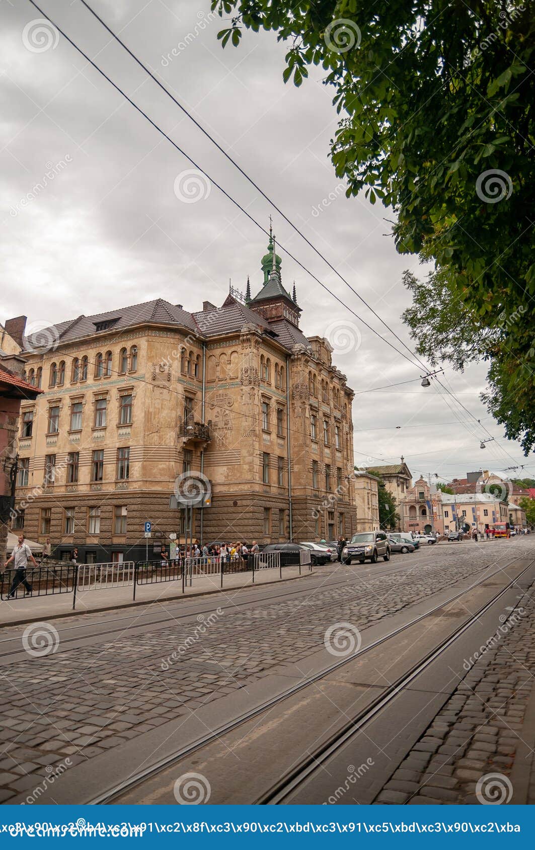 Gothic Old Town Architecture Building Editorial Image - Image of ...