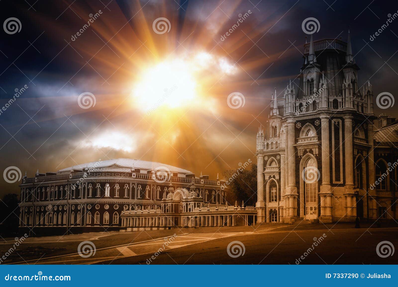Gothic palace stock photo. Image of architectural, architecture - 7337290
