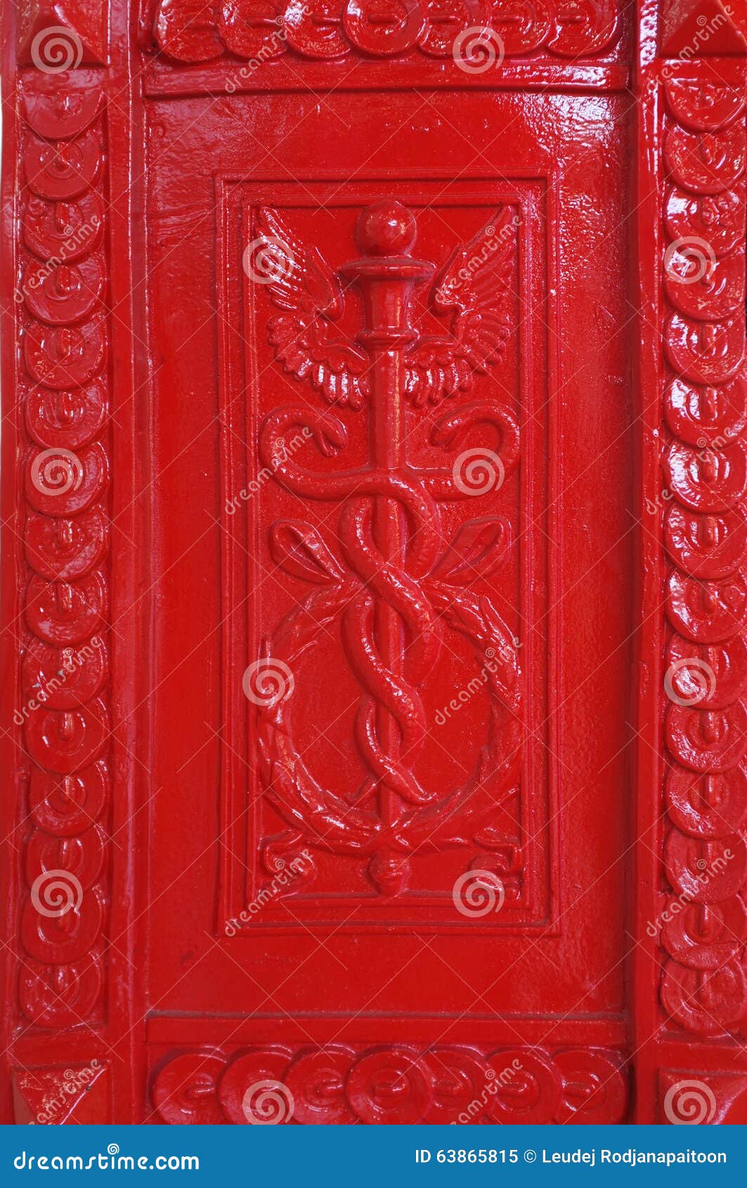 Gothic pattern in red stock image. Image of deco, decor - 63865815