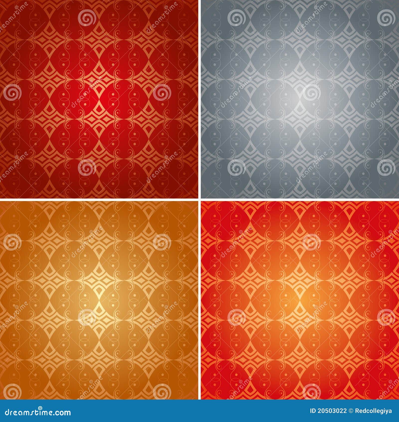 Gothic patterns stock vector. Illustration of repeating - 20503022