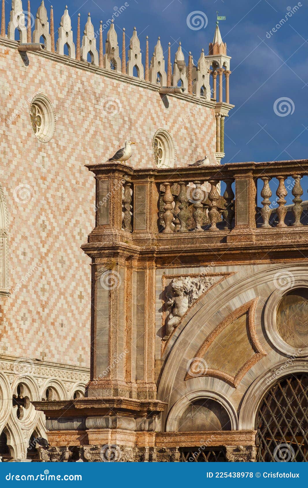 Gothic and Renaissance Architecture in Venice Stock Photo - Image of ...