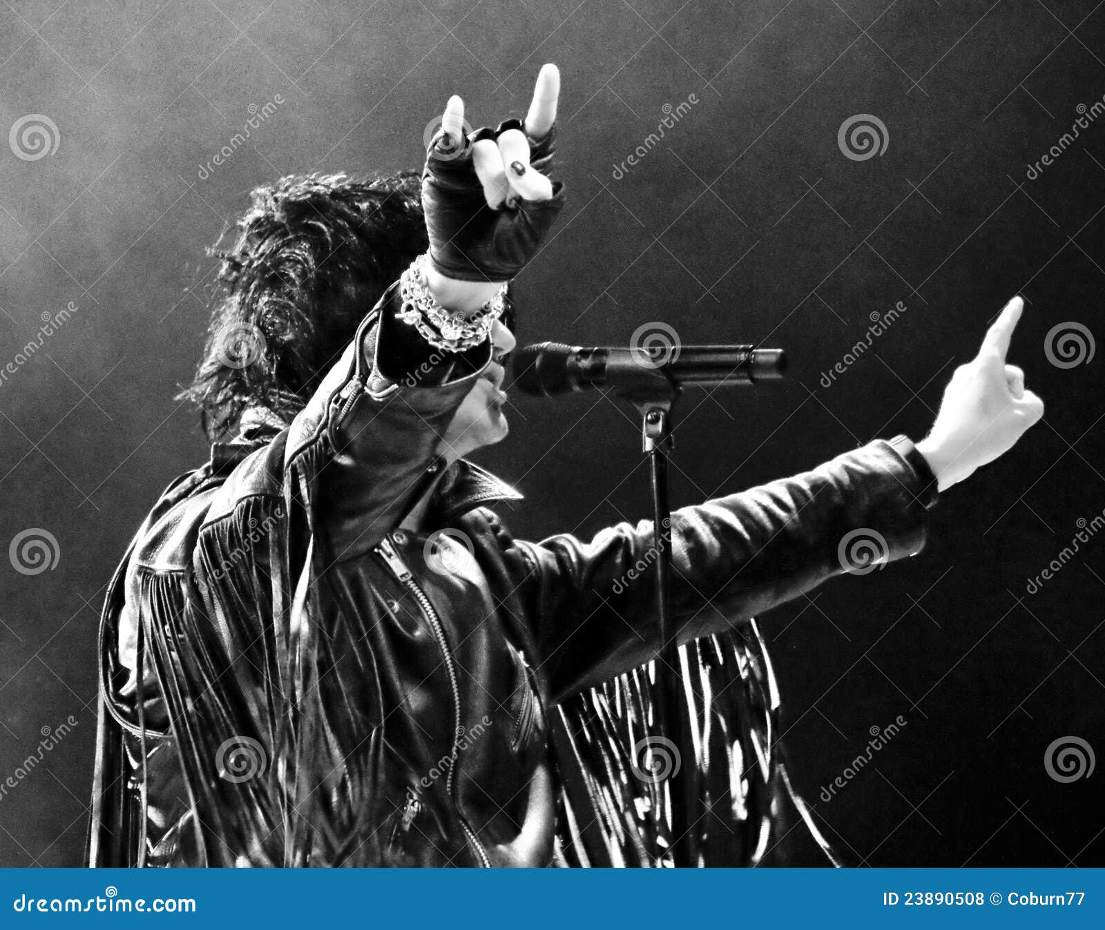 Gothic Rock Band - the 69 Eyes Editorial Stock Photo - Image of gesture ...