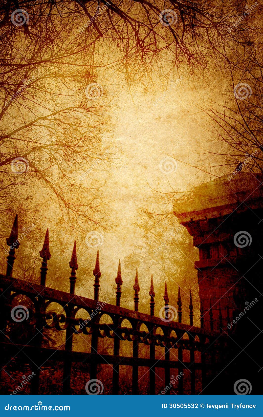 Gothic scene stock photo. Image of gothic, abstract, dark - 30505532