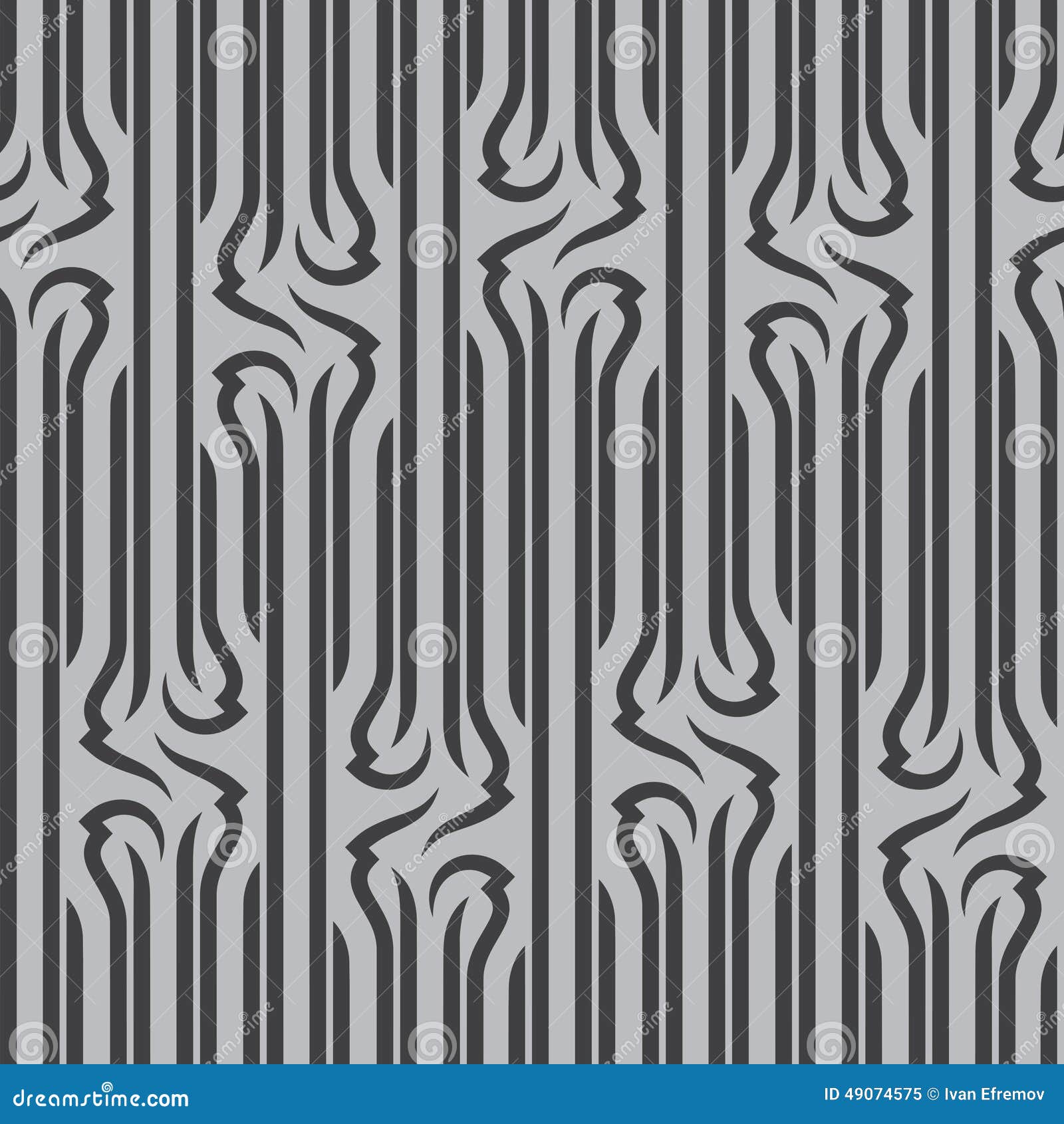 Gothic seamless pattern stock vector. Illustration of elements - 49074575