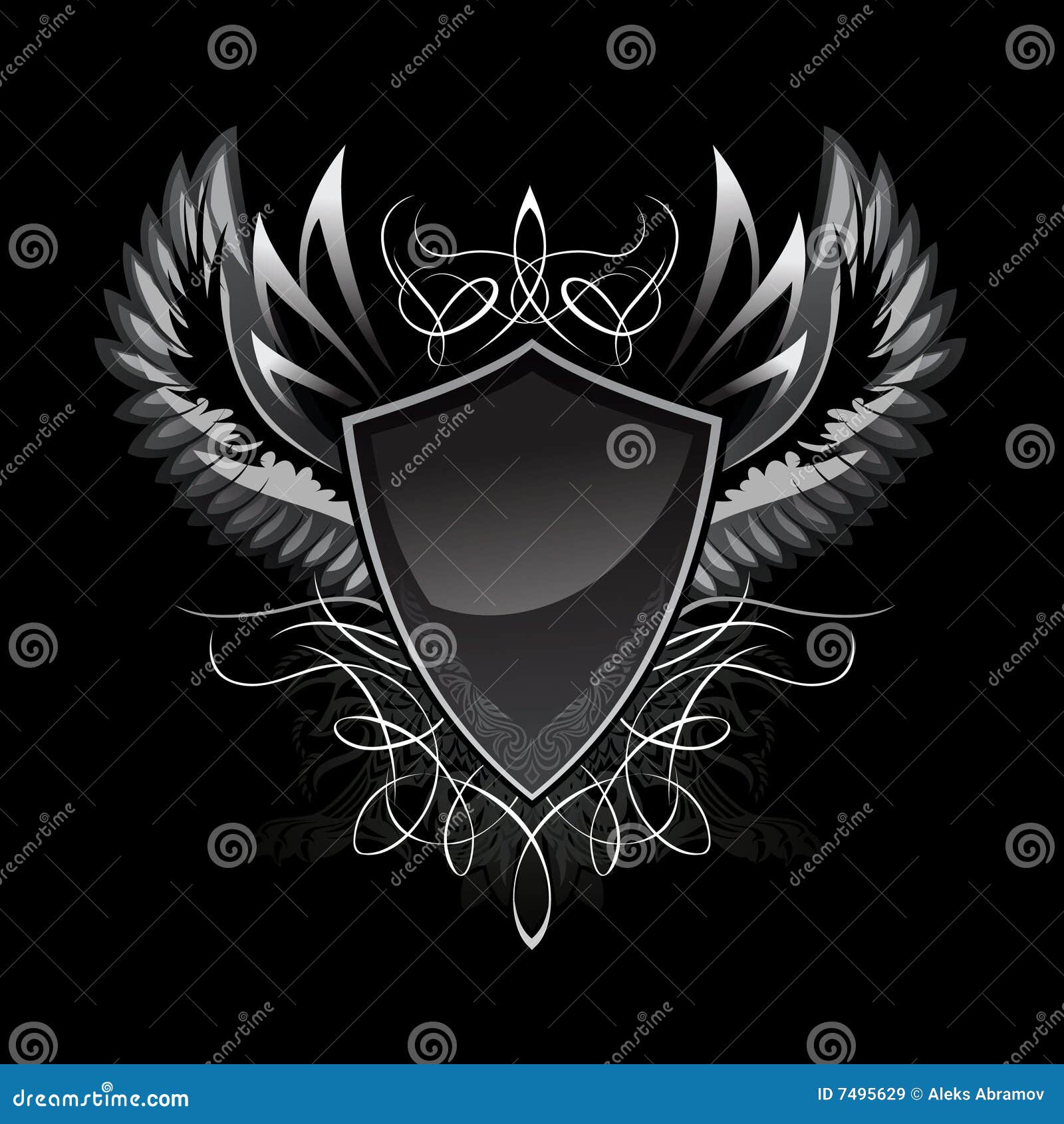Gothic Insignia Shield Stock Illustrations – 1,959 Gothic Insignia ...