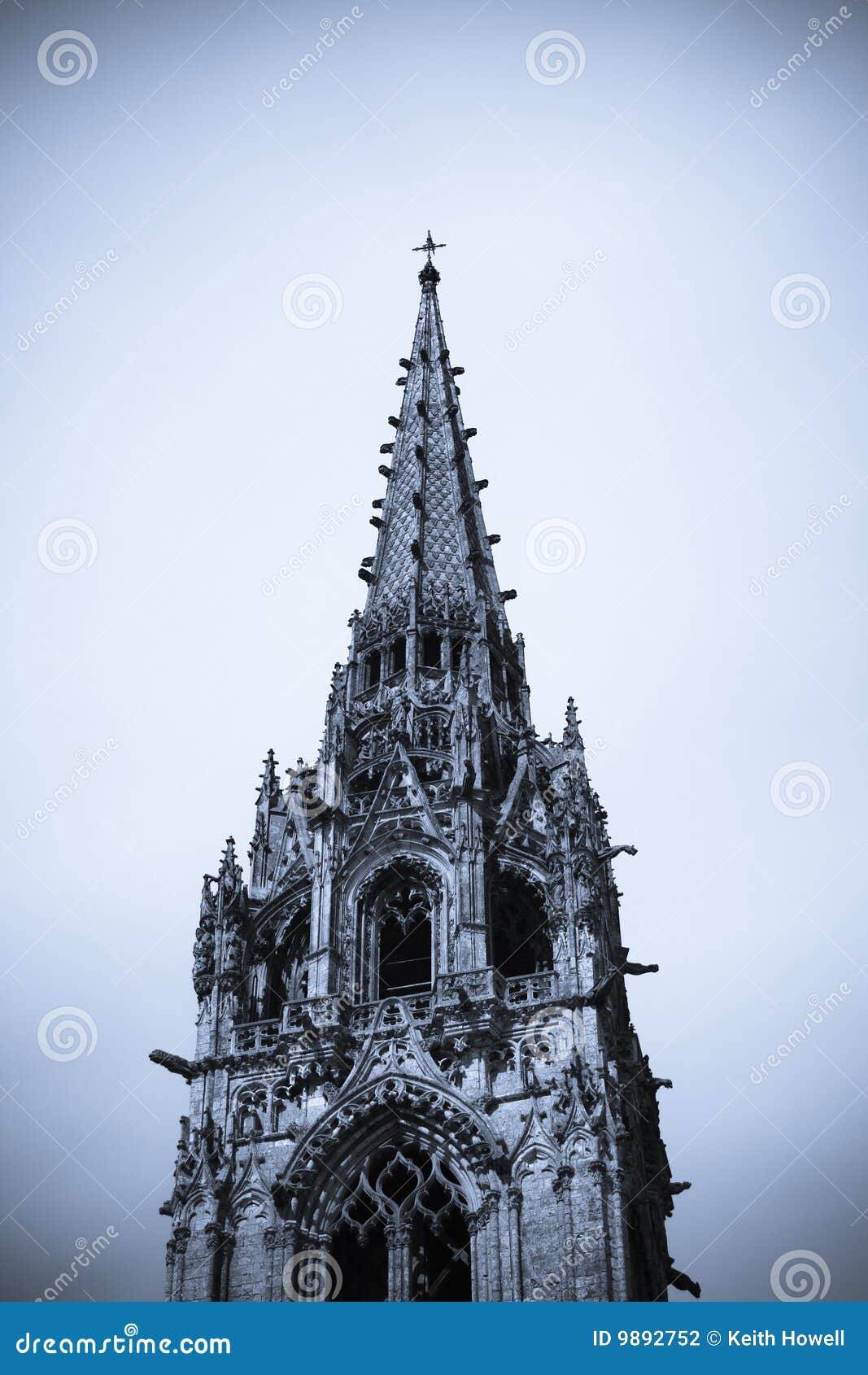 Gothic spire stock photo. Image of gothic, chapel, ornate - 9892752