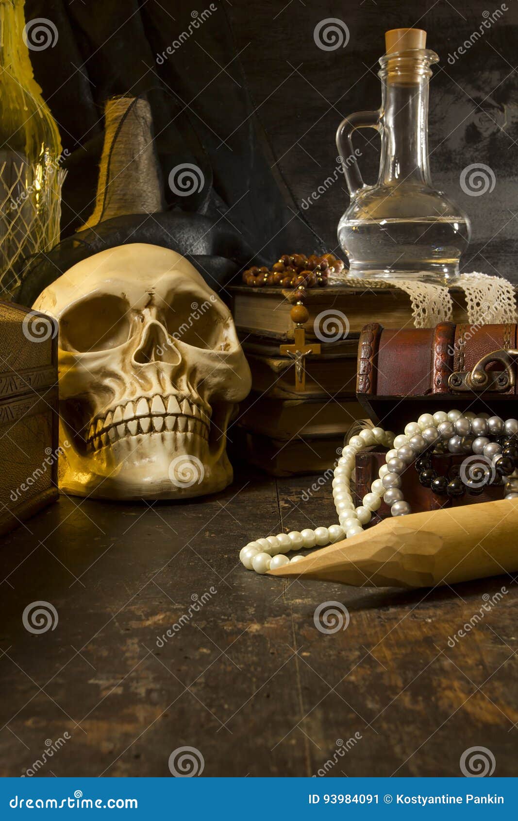 Gothic still life stock image. Image of historical, drape - 93984091