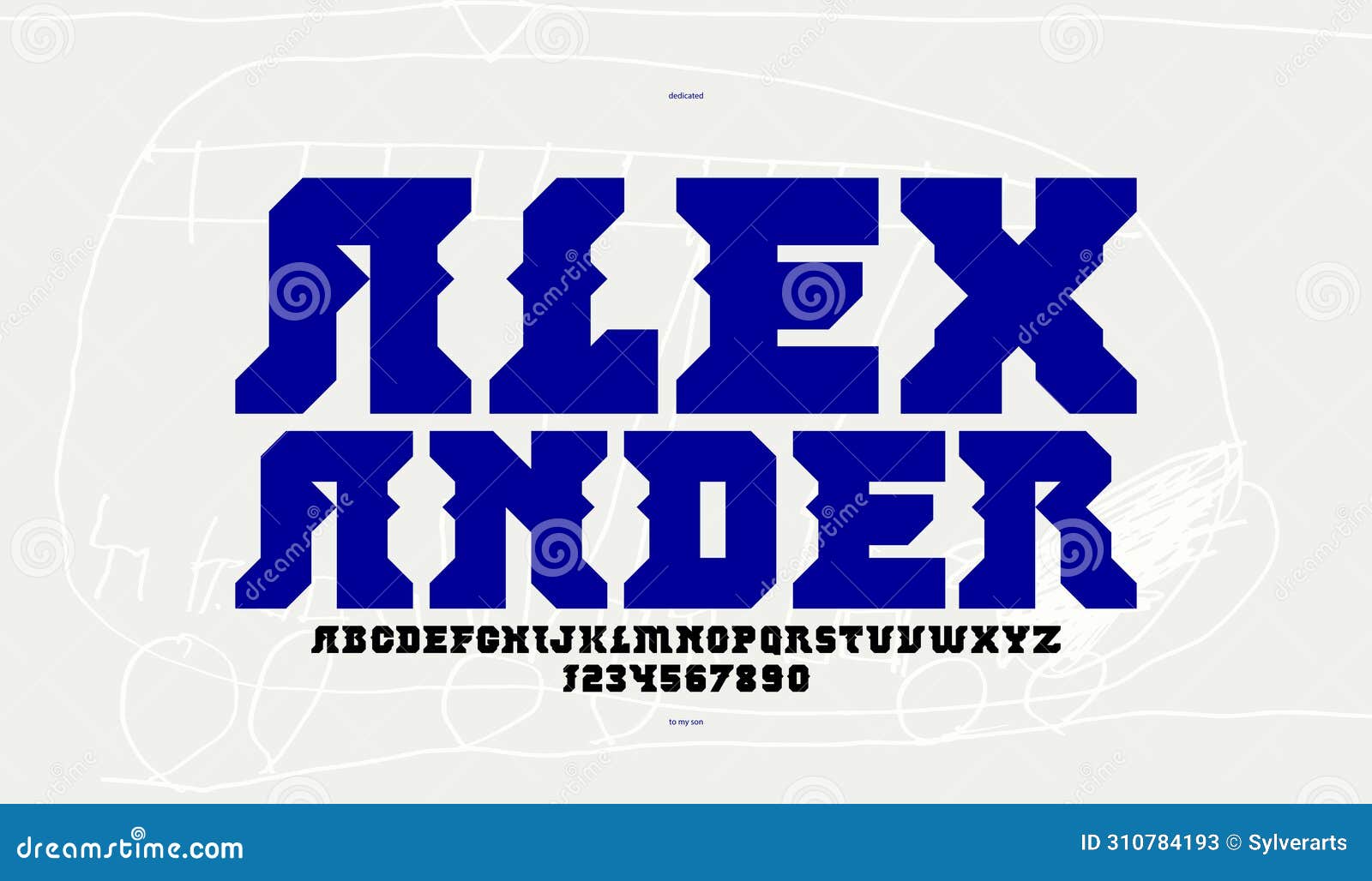 Gothic Strong And Heavy Vector Typeface For Emblems And Logos, Medieval ...