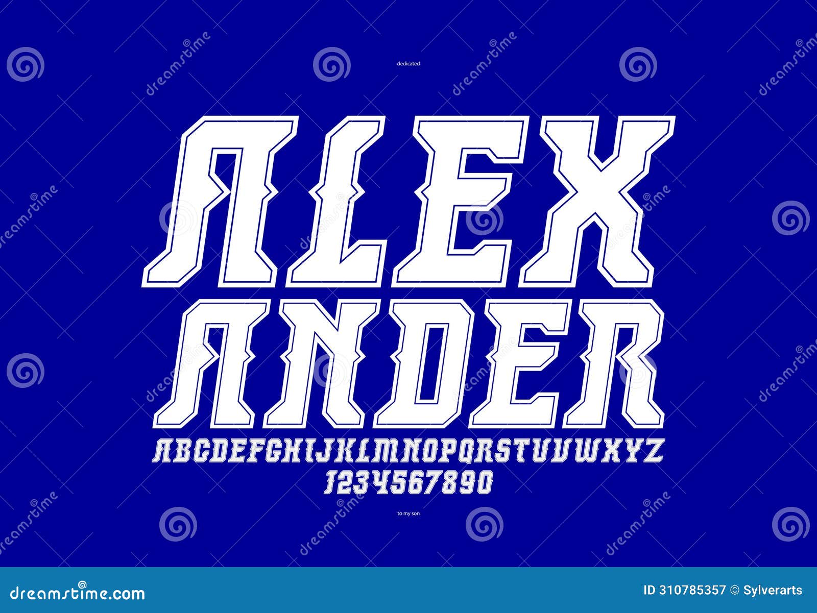 Gothic Strong and Heavy Vector Typeface for Emblems and Logos, Medieval ...