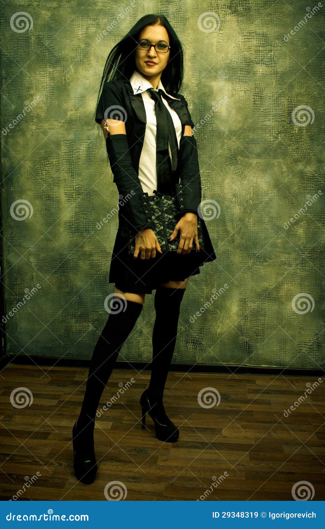 Gothic student stock image. Image of temptation, glamour - 29348319