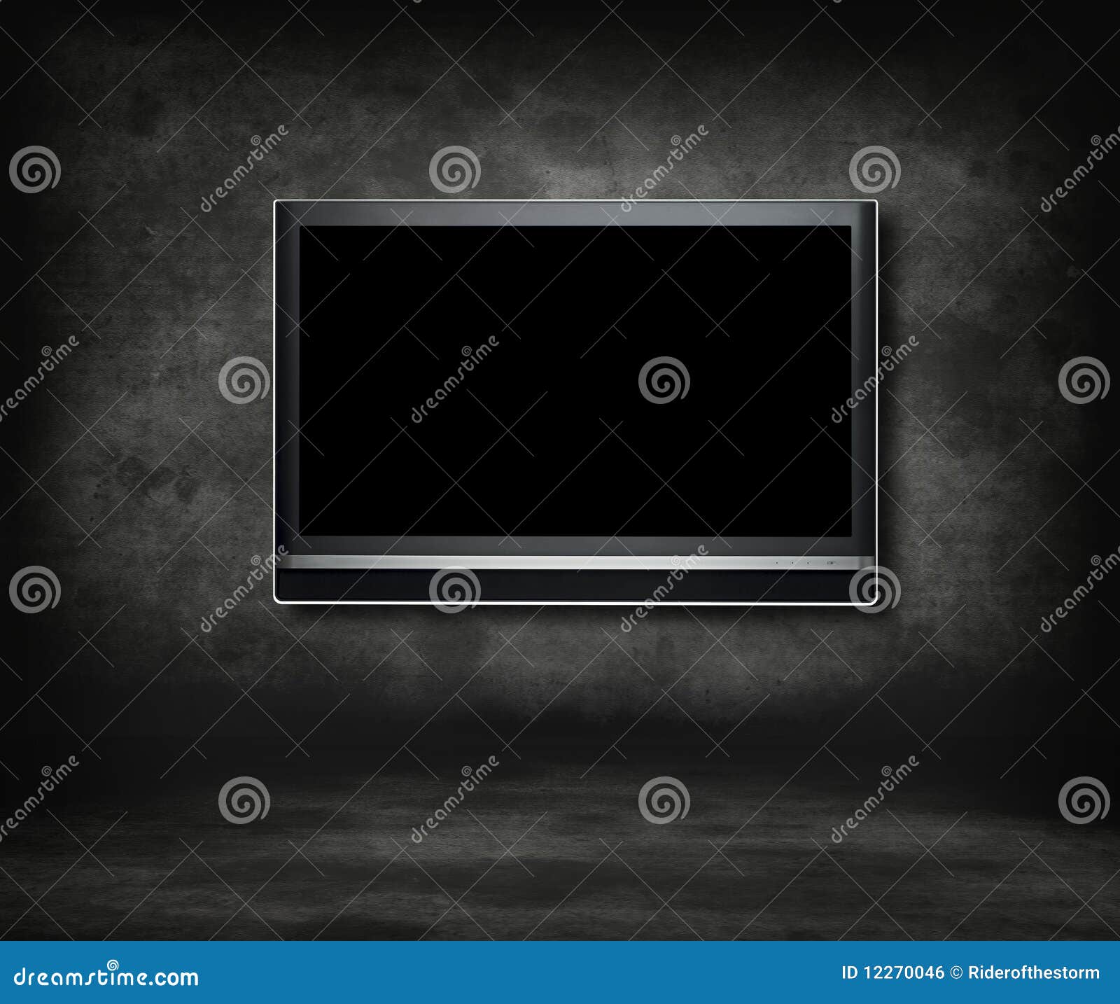 Gothic television stock photo. Image of dark, hdtv, empty - 12270046