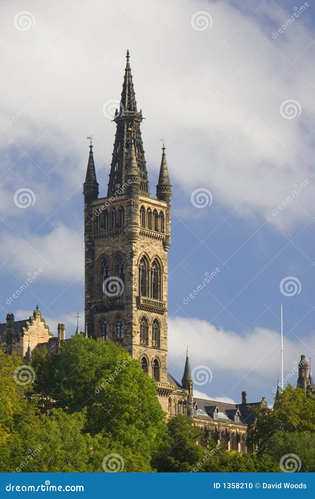 Gothic tower stock photo. Image of victorian, education - 1358210