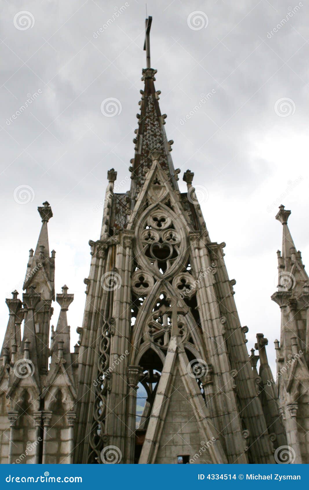 Gothic Tower stock photo. Image of gothic, architecture - 4334514
