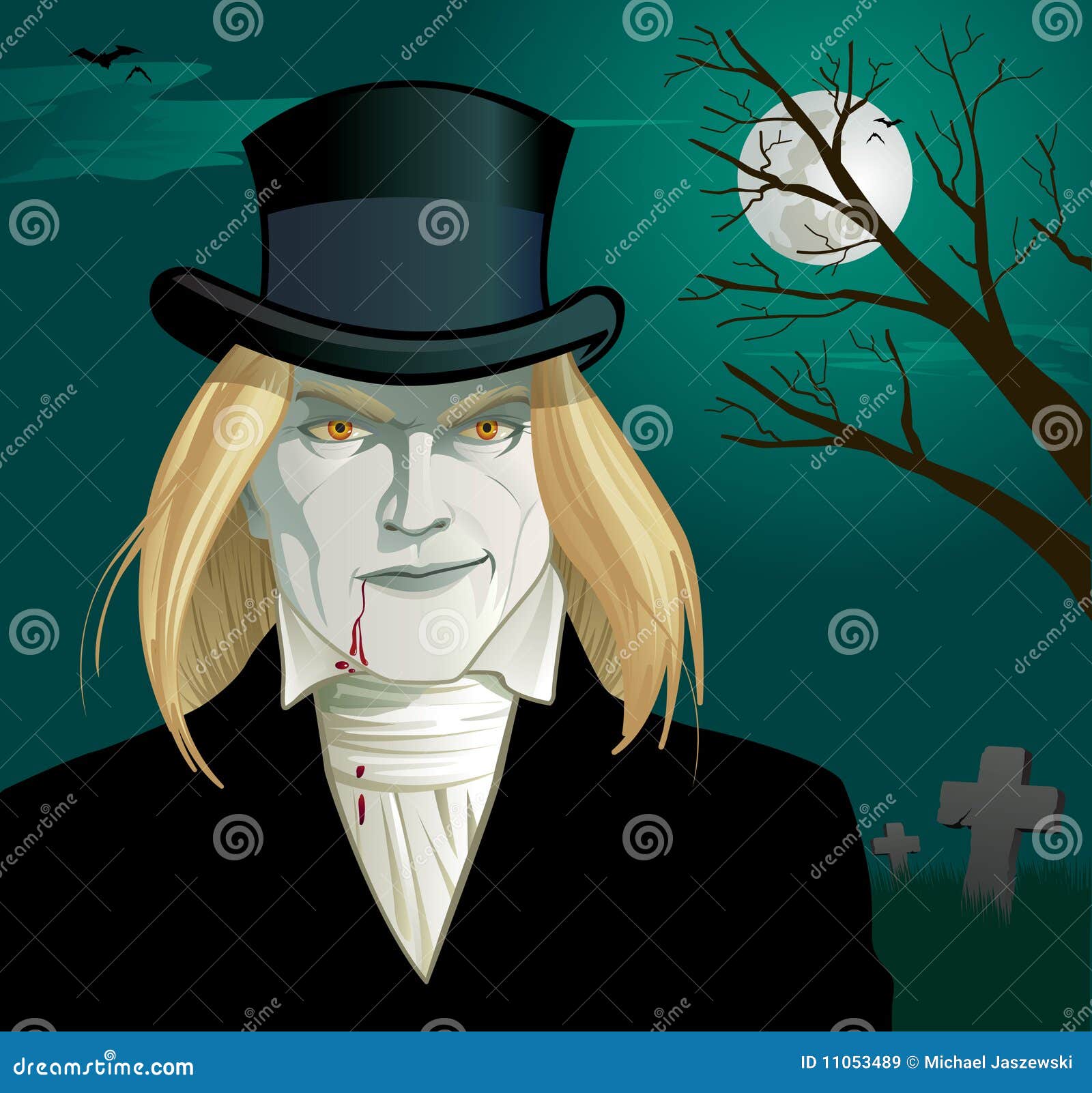 Gothic Vampire Clipart