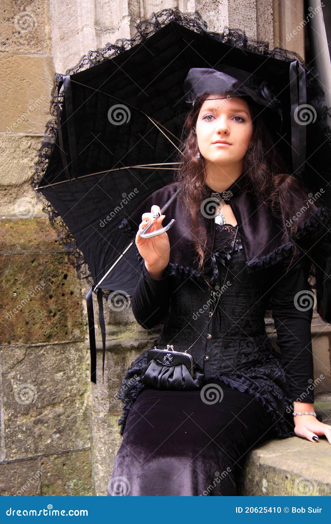 Gothic vintage retro style editorial image. Image of stylish - 20625410