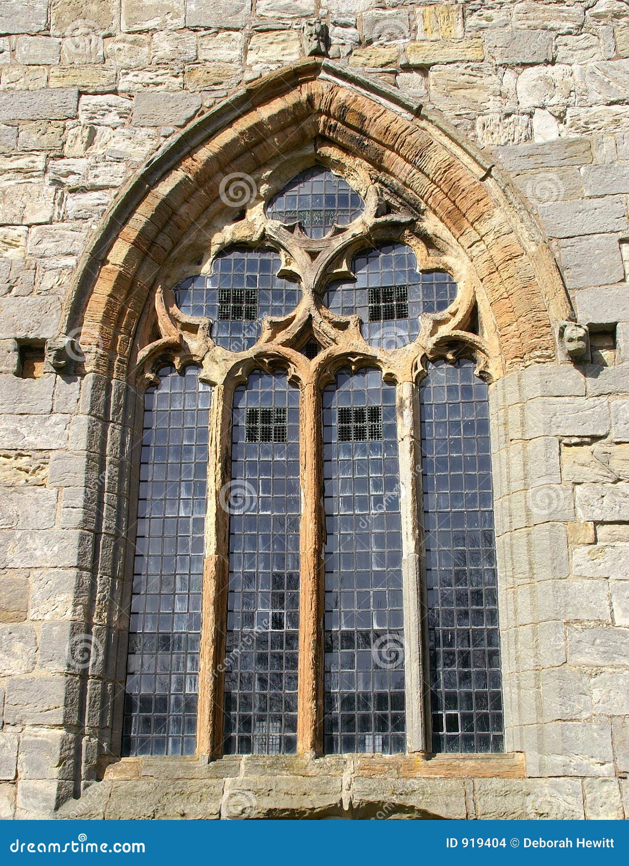 Gothic Window stock photo. Image of panes, church, window - 919404