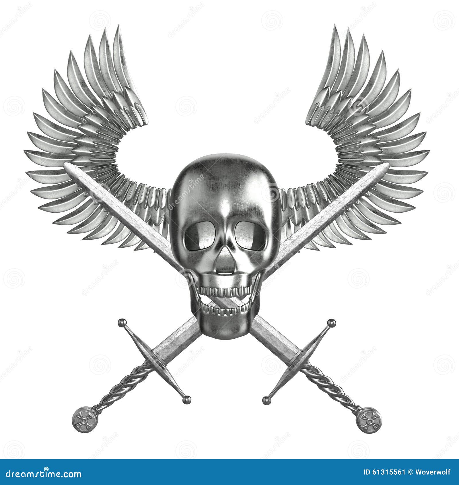 Gotisches Emblem stock abbildung. Illustration von abbildung - 61315561