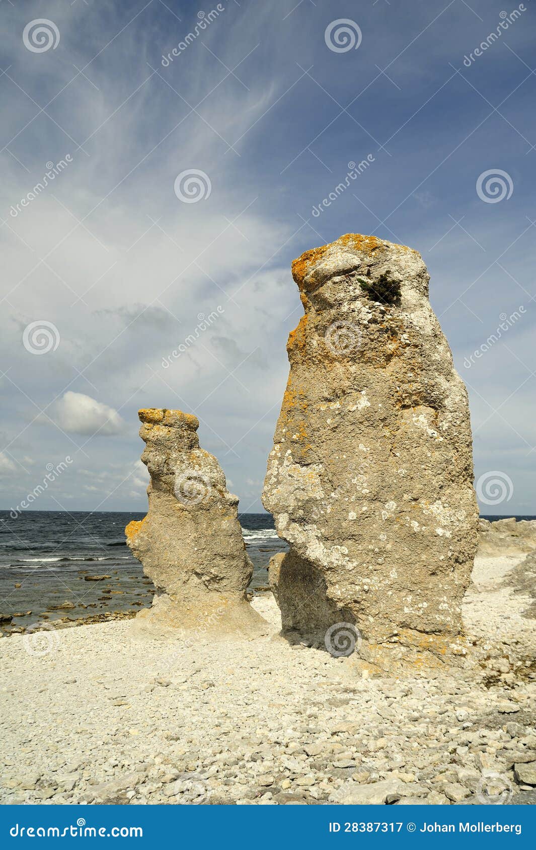 Gotland stock image. Image of rock, geology, horizon - 28387317