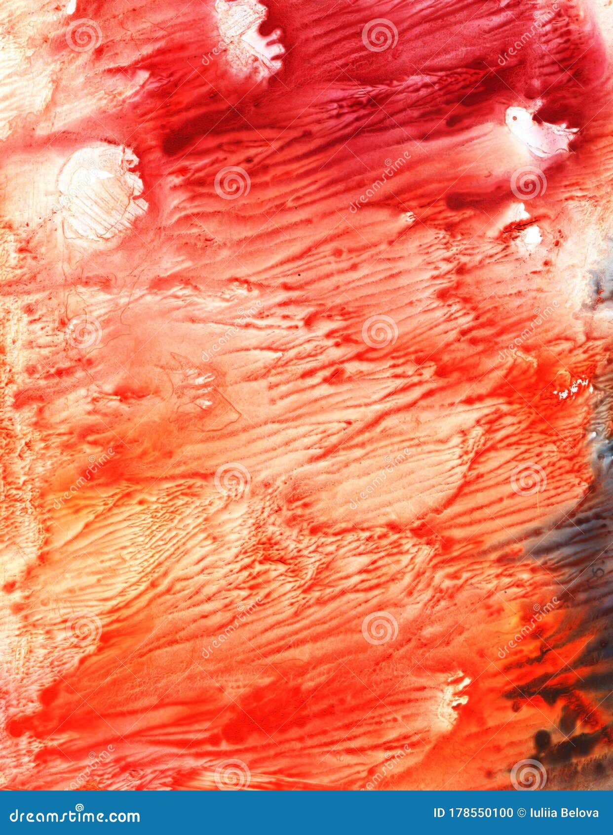 Gouache Print, Hand-drawn Texture, Monotype, Spots and Splashes ...