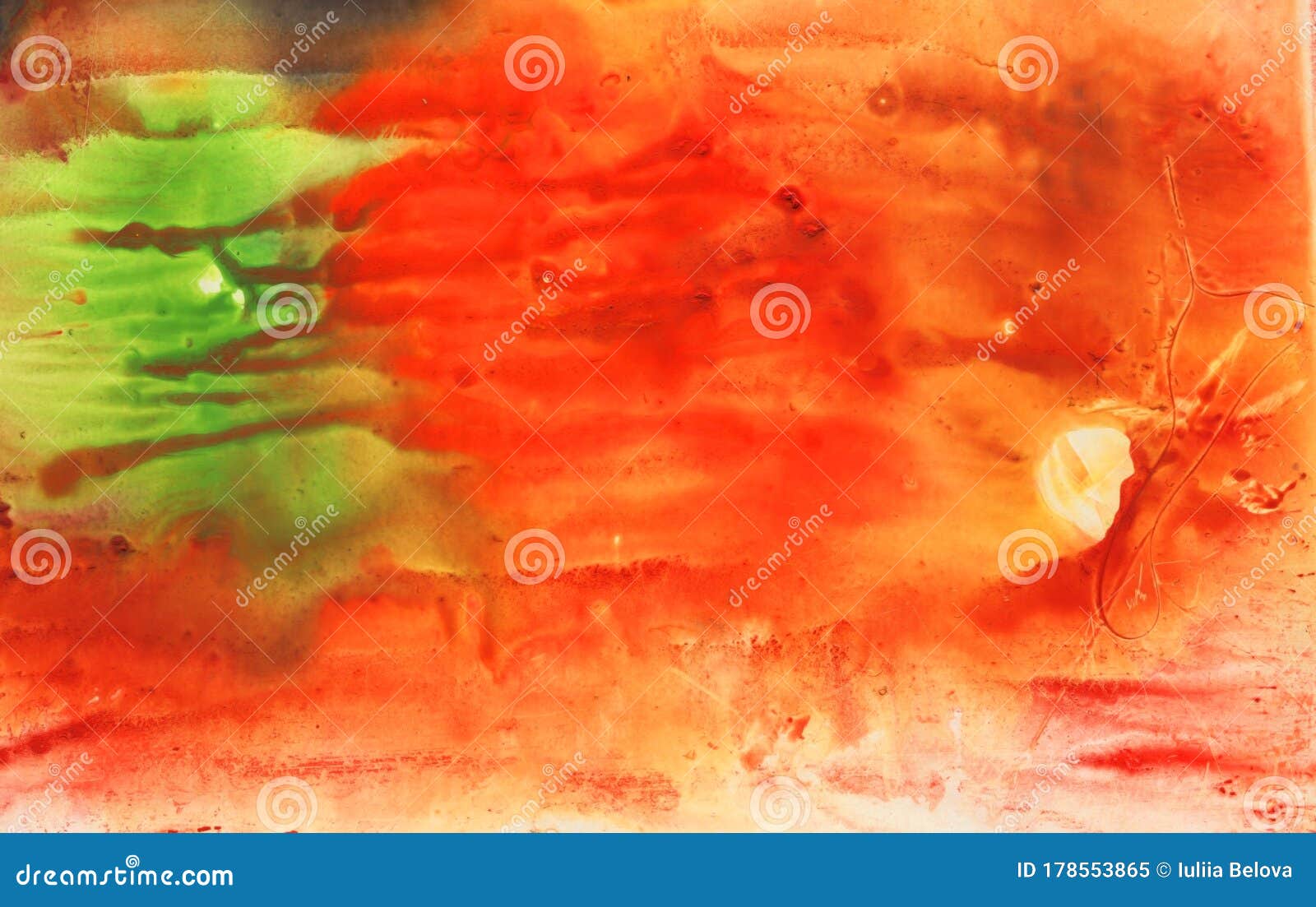 Gouache Print, Hand-drawn Texture, Monotype, Spots and Splashes ...