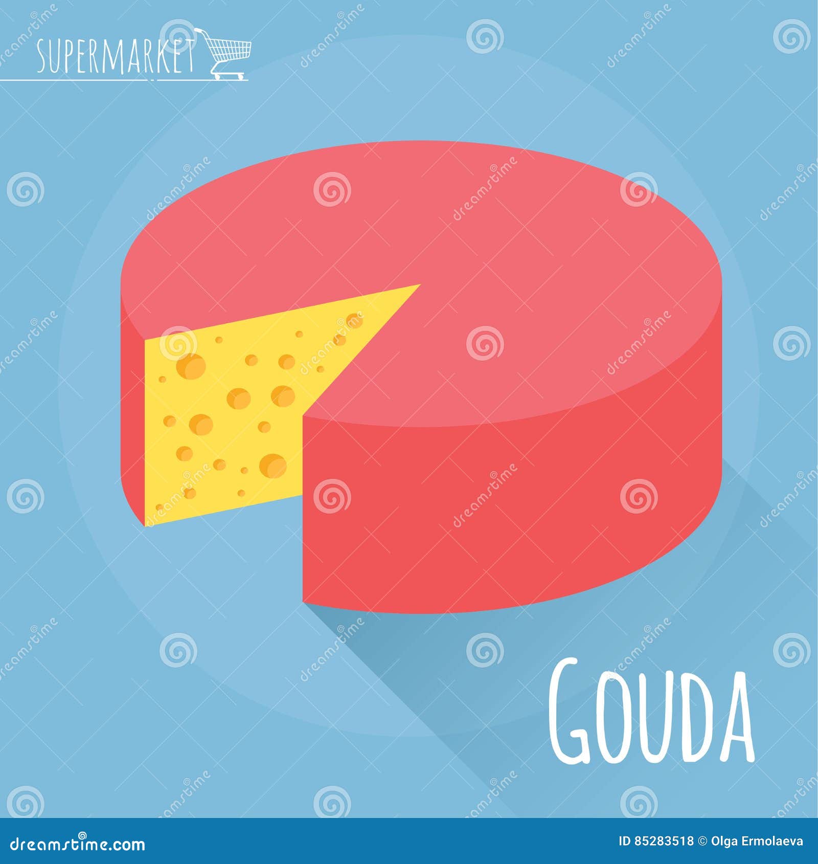 Gouda Cheese Sketch Hand Drawn Vector Royalty-Free Cartoon ...