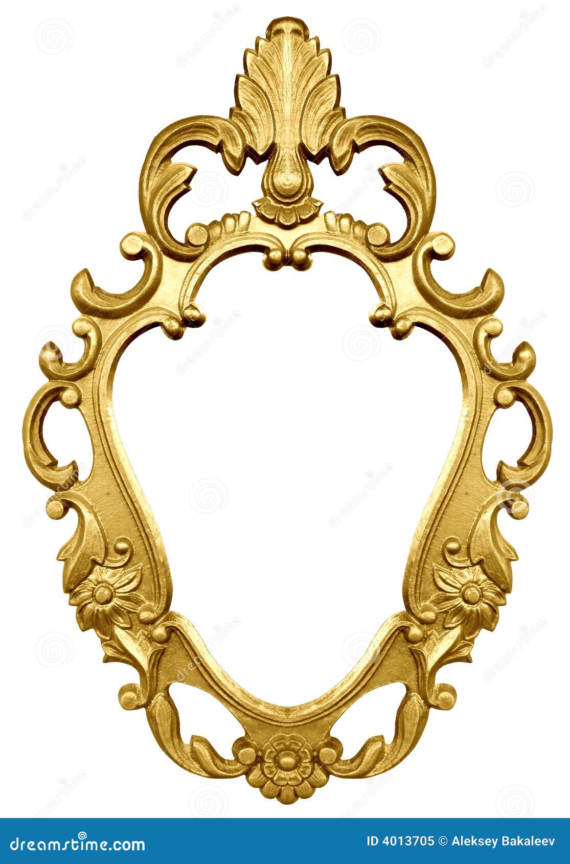 Gouden frame stock afbeelding. Image of beeld, tonen, enkelvoudig - 4013705