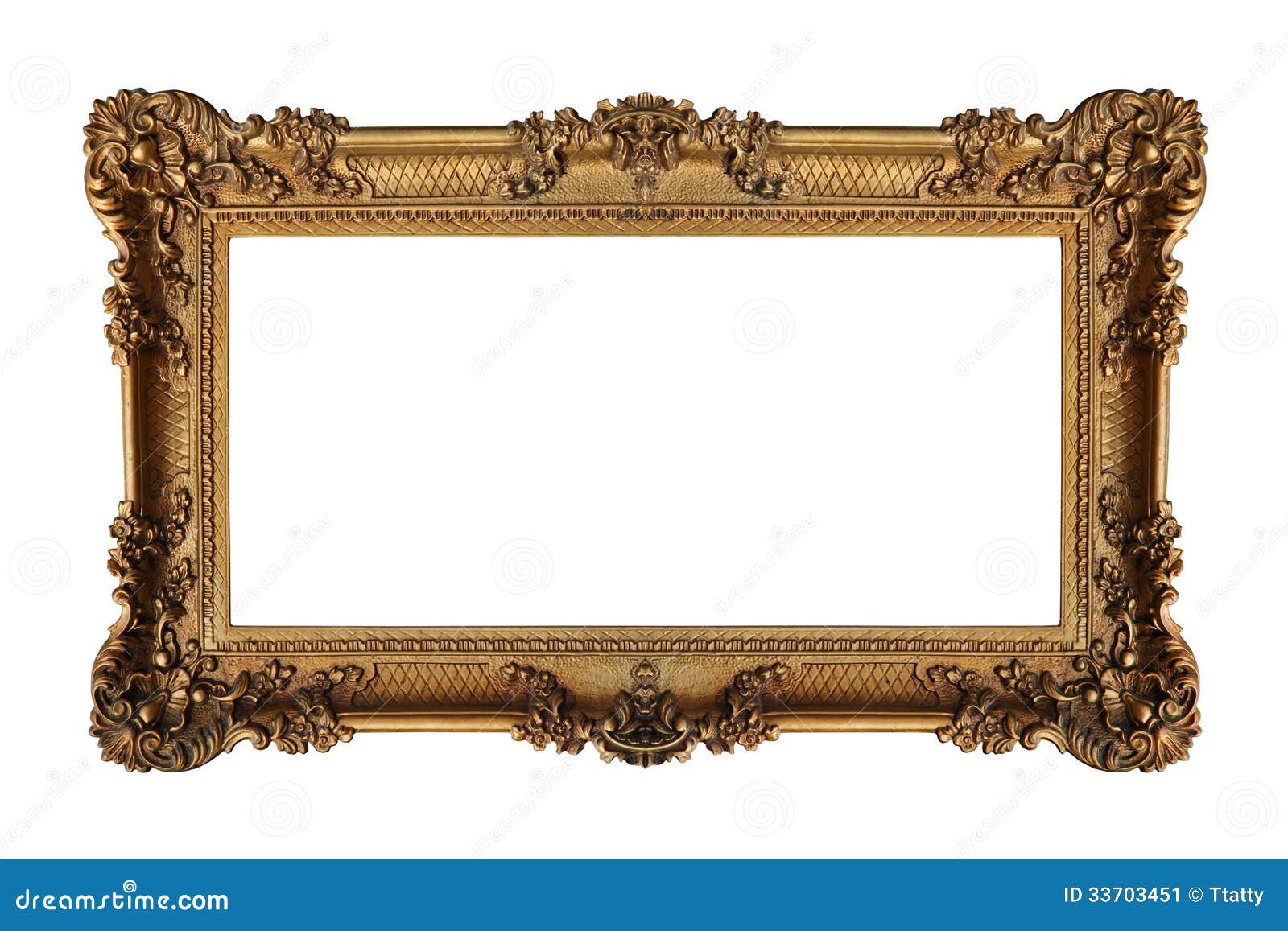 Gouden kader stock afbeelding. Image of wijnoogst, decoratief - 33703451