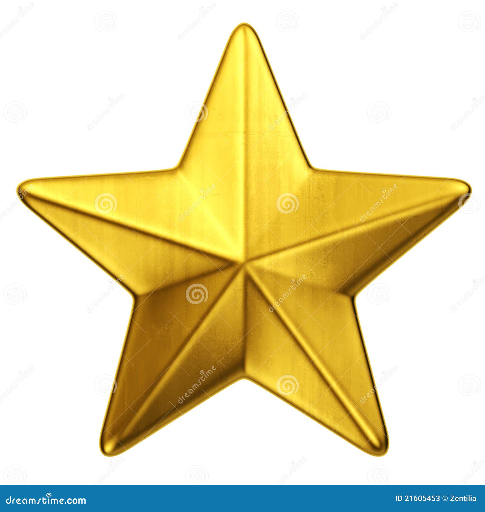 Gouden ster stock illustratie. Illustration of geïsoleerd - 21605453