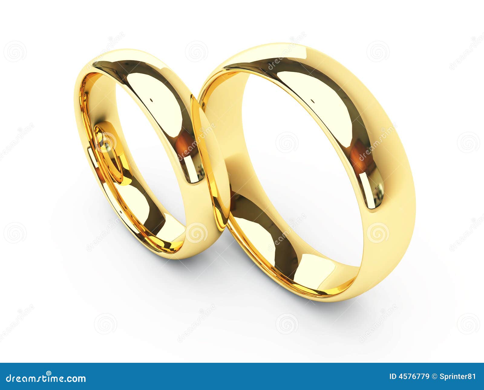 Gouden Trouwringen Picture. Image: 4576779
