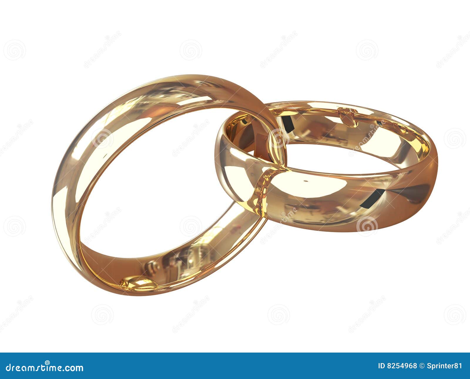 Gouden Trouwringen Picture. Image: 8254968