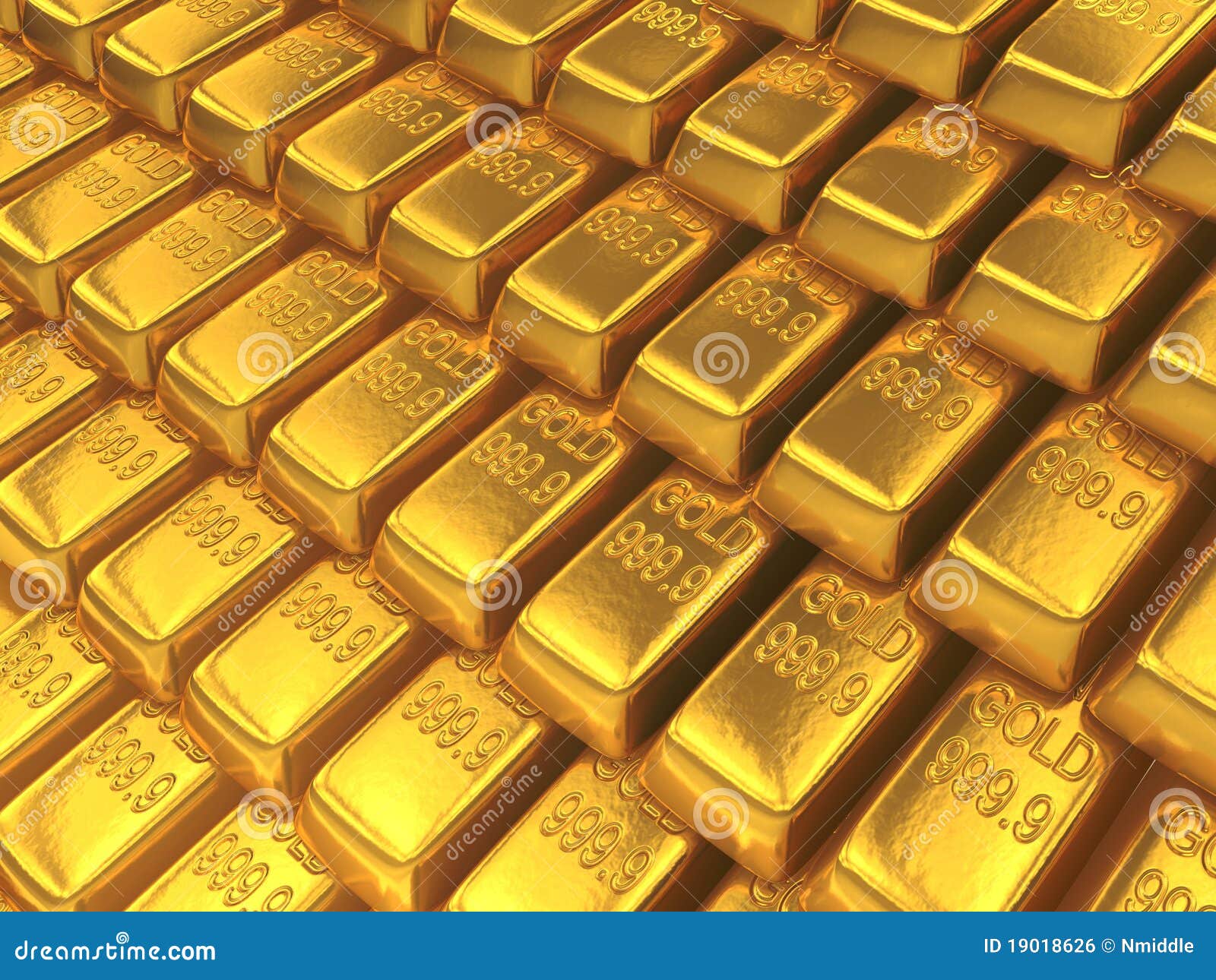 Goudstaven stock illustratie. Illustration of maken, pictogram - 19018626