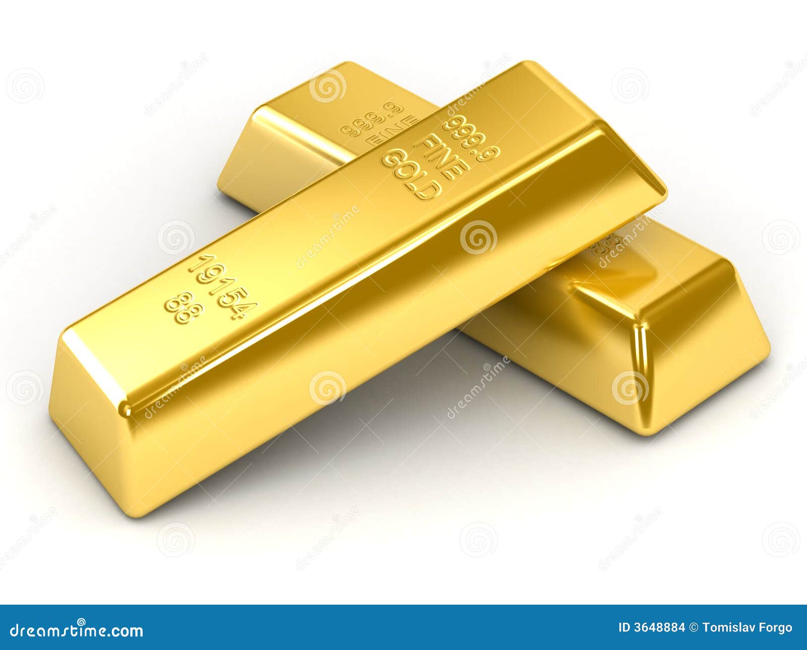 Goudstaven Stock Afbeeldingen - Afbeelding: 3648884