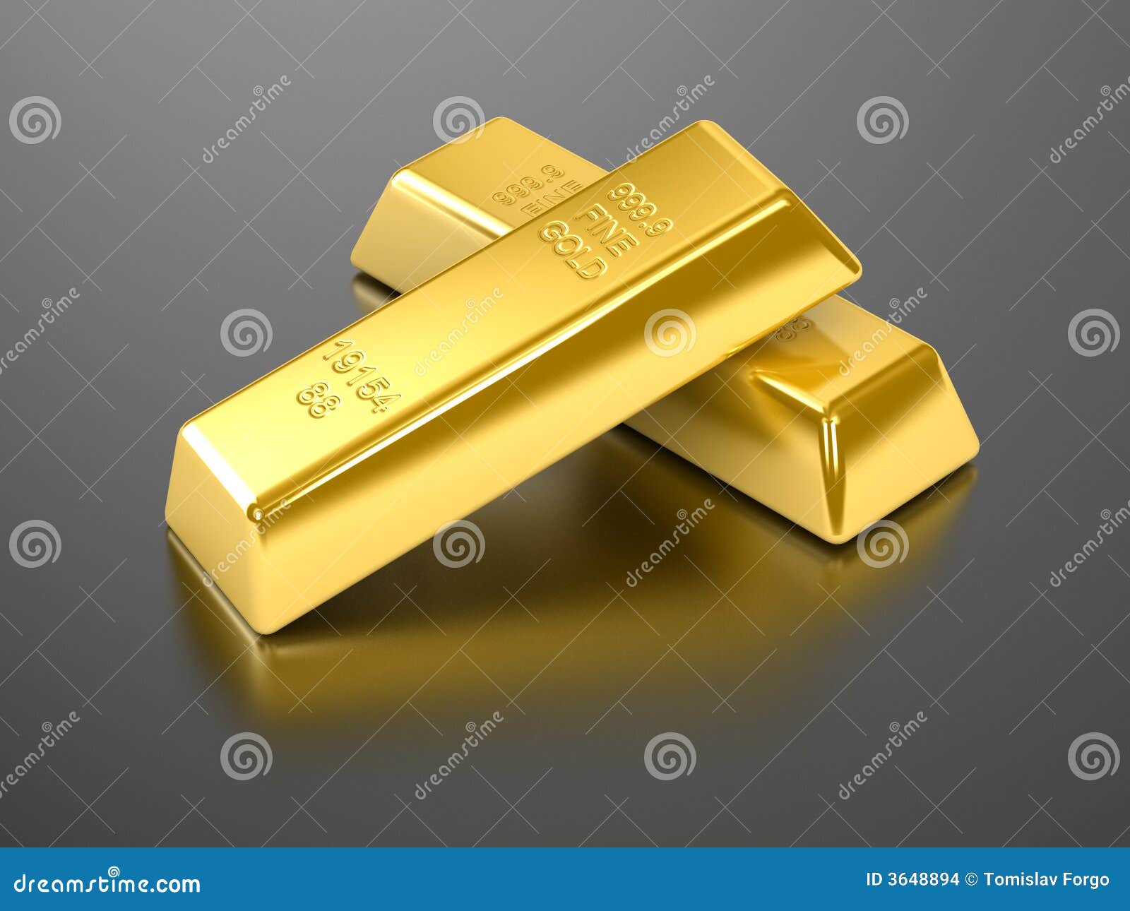 Goudstaven stock illustratie. Illustration of maken, geld - 3648894