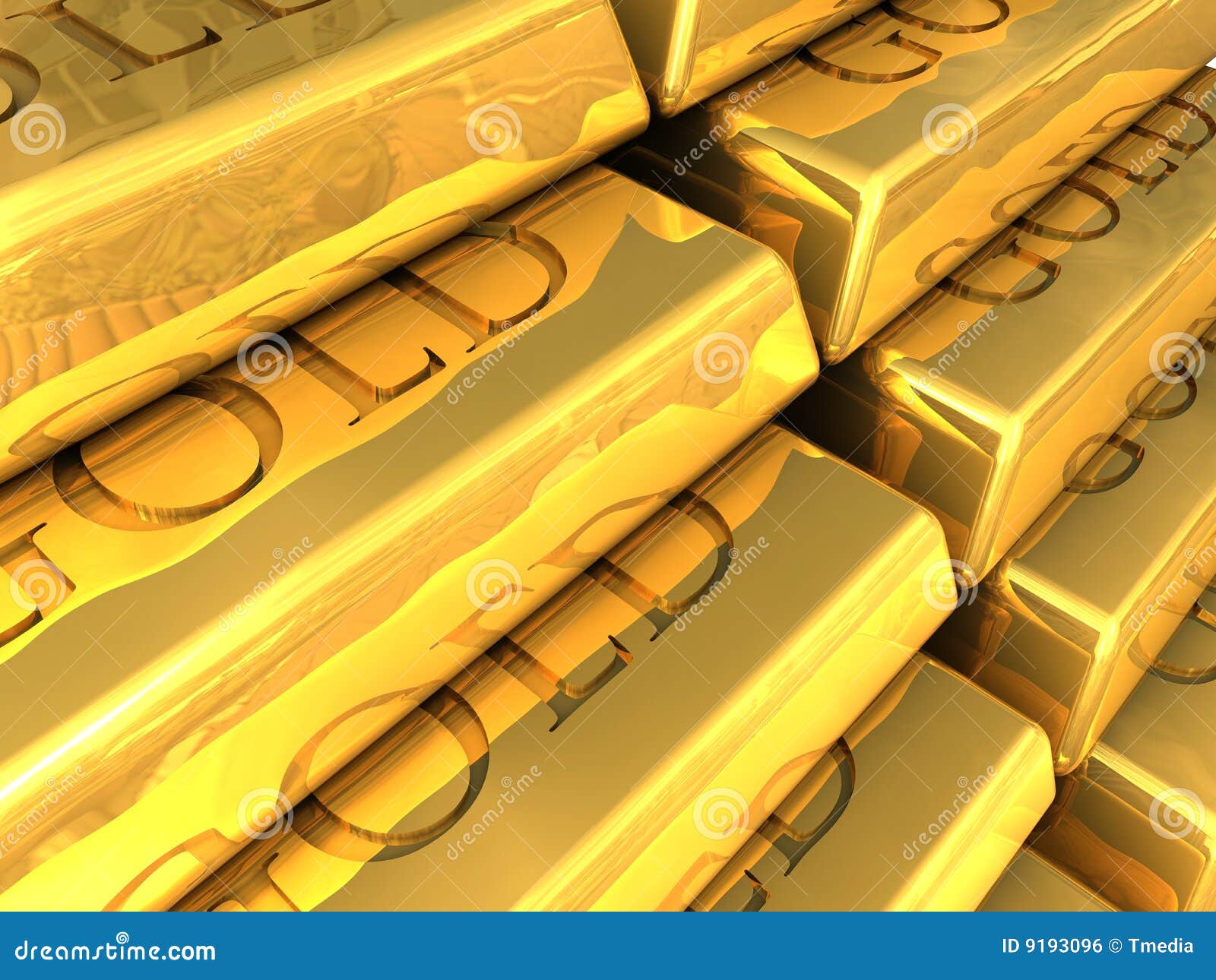 Goudstaven stock illustratie. Illustration of goudklompje - 9193096